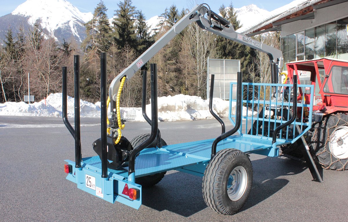 Forstanhänger 5 Tonnen - Hydraulik Zentrum Industriebedarf, Arzl im ...